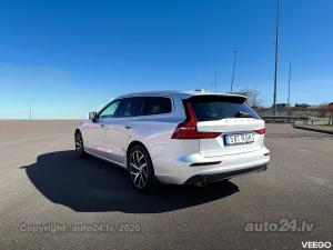 Grey Volvo V60 2020 in Tallinn, with an engine capacity of 2.00 L and mileage of 97 thousand km for 19900 €, photo 7 on AUTOMOTO.COM.LV
