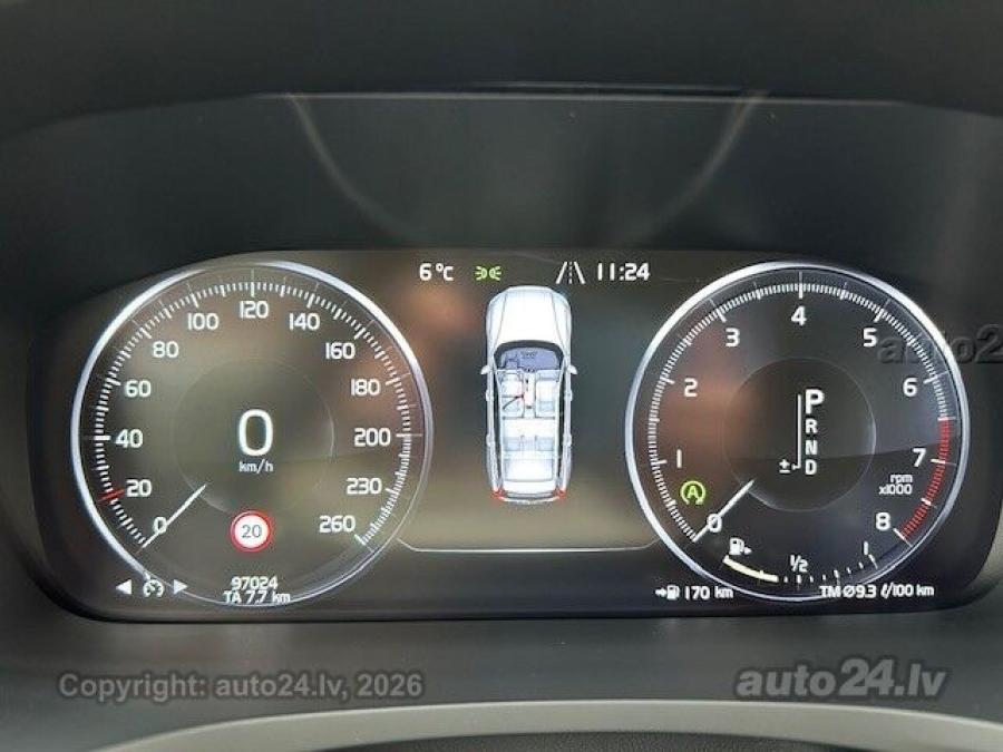 Grey Volvo V60 2020 in Tallinn, with an engine capacity of 2.00 L and mileage of 97 thousand km for 19900 €, photo 11 on AUTOMOTO.COM.LV