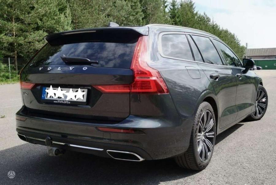 Pelēks Volvo V60 2020 Klaipėda, ar dzinēja tilpumu 1.97 L un nobraukumu 164 tūkst. km par 21400 €, foto 4 vietnē AUTOMOTO.COM.LV