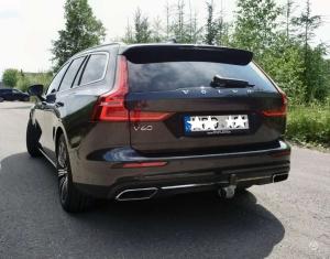 Pelēks Volvo V60 2020 Klaipėda, ar dzinēja tilpumu 1.97 L un nobraukumu 164 tūkst. km par 21400 €, foto 5 vietnē AUTOMOTO.COM.LV