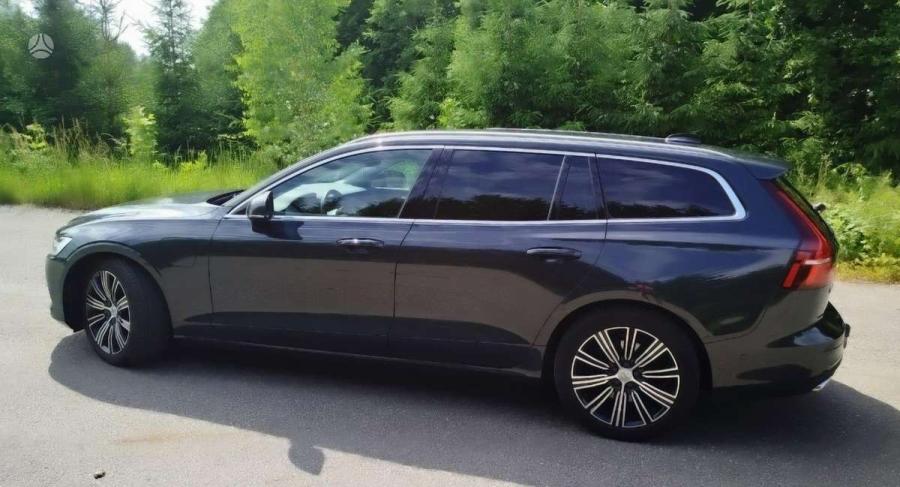 Pelēks Volvo V60 2020 Klaipėda, ar dzinēja tilpumu 1.97 L un nobraukumu 164 tūkst. km par 21400 €, foto 7 vietnē AUTOMOTO.COM.LV