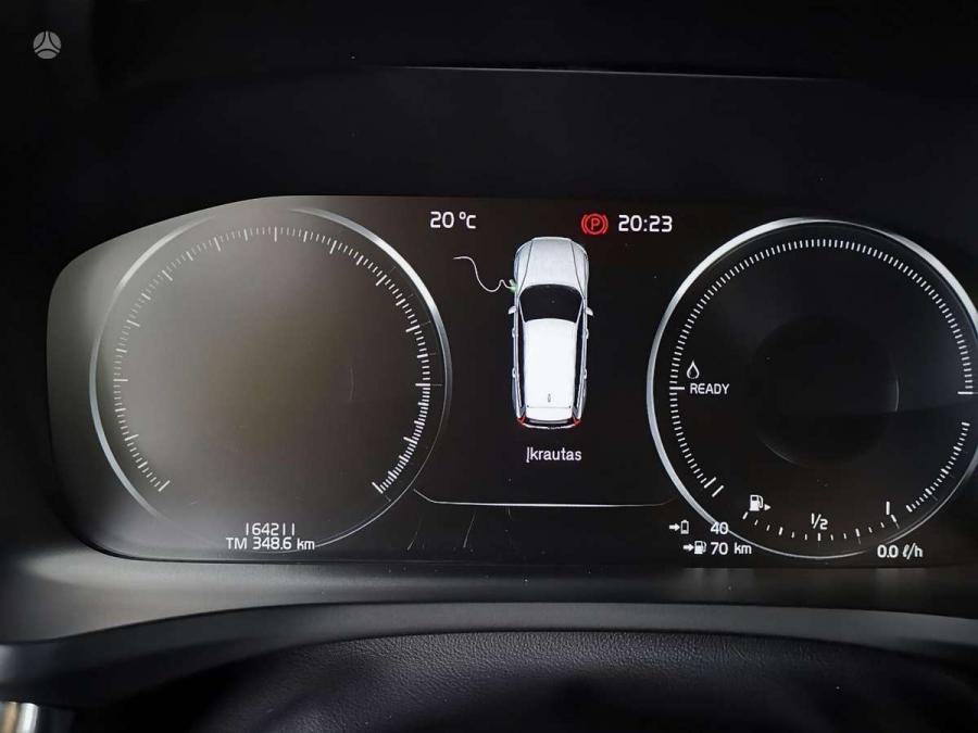Pelēks Volvo V60 2020 Klaipėda, ar dzinēja tilpumu 1.97 L un nobraukumu 164 tūkst. km par 21400 €, foto 15 vietnē AUTOMOTO.COM.LV