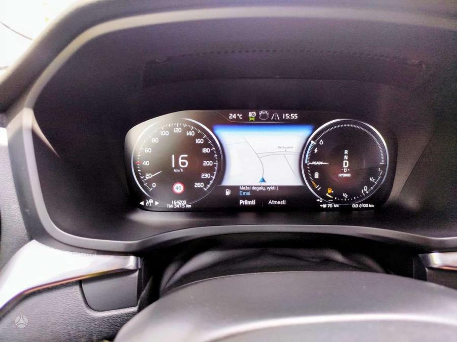 Pelēks Volvo V60 2020 Klaipėda, ar dzinēja tilpumu 1.97 L un nobraukumu 164 tūkst. km par 21400 €, foto 18 vietnē AUTOMOTO.COM.LV