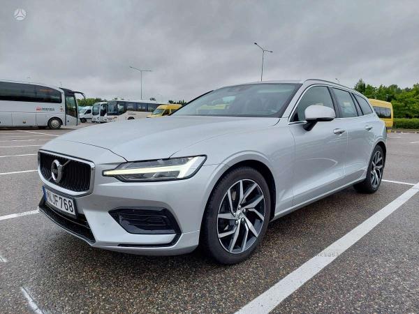 Grey Volvo V60 2020 in Vilnius, with an engine capacity of 1.97 L and mileage of 238 thousand km for 13450 €, photo 1 on AUTOMOTO.COM.LV