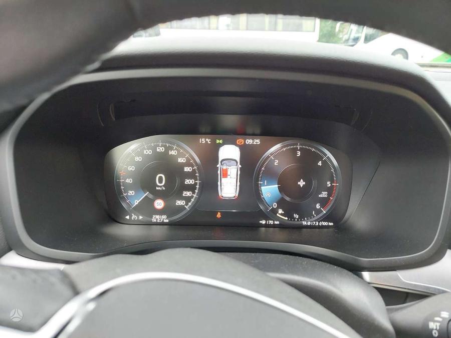 Pelēks Volvo V60 2020 Viļņa, ar dzinēja tilpumu 1.97 L un nobraukumu 238 tūkst. km par 13450 €, foto 28 vietnē AUTOMOTO.COM.LV