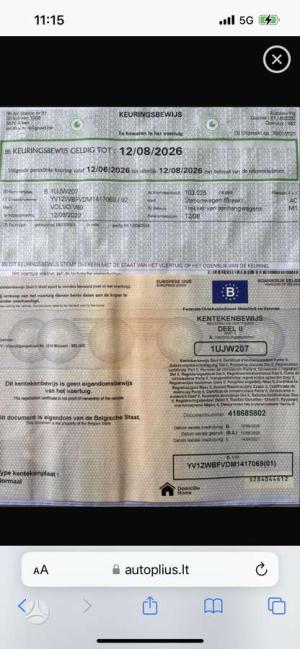 Серый Вольво B60 2020 в Каунас, объемом двигателя 2.00 л и пробегом 111 тыс. км за 22700 €, фото 31 на AUTOMOTO.COM.LV