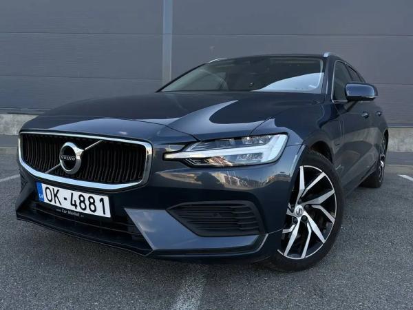 Grey Volvo V60 2020 in Riga, with an engine capacity of 2.00 L and mileage of 229 thousand km for 16990 €, photo 1 on AUTOMOTO.COM.LV