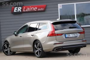 Grey Volvo V60 2020 in Tukums, with an engine capacity of 2.00 L and mileage of 204 thousand km for 17000 €, photo 5 on AUTOMOTO.COM.LV
