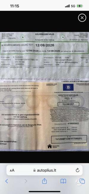 Серый Вольво B60 2020 в Каунас, объемом двигателя 2.00 л и пробегом 111 тыс. км за 22200 €, фото 31 на AUTOMOTO.COM.LV