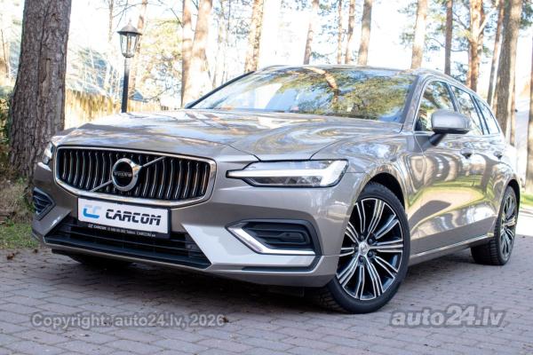 Pelēks Volvo V60 2021 Tallina, ar dzinēja tilpumu 2.00 L un nobraukumu 79 tūkst. km par 28890 €, foto  vietnē AUTOMOTO.COM.LV