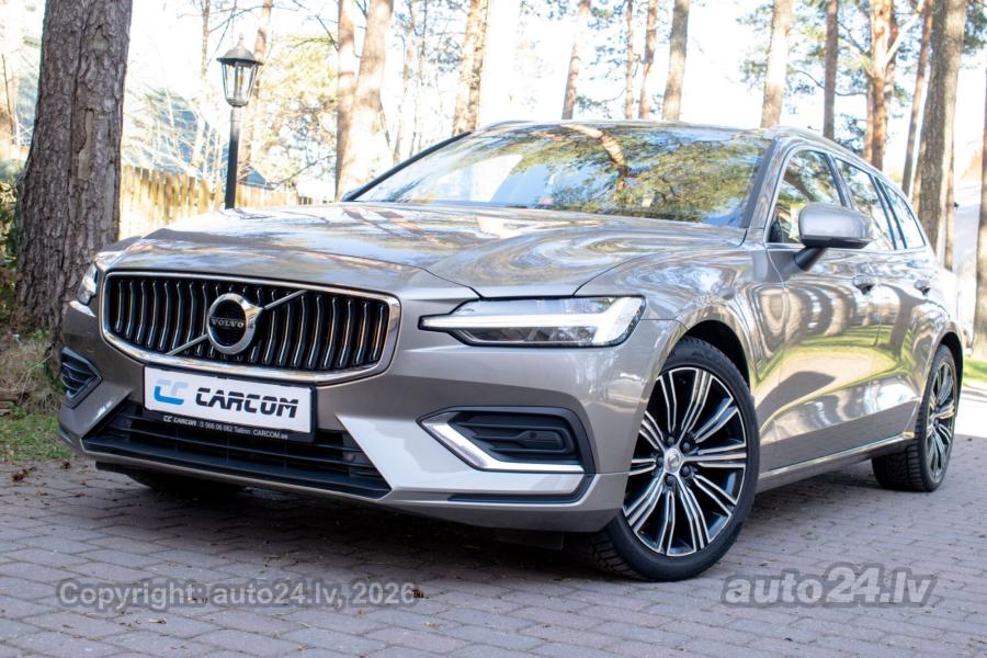 Grey Volvo V60 2021 in Tallinn, with an engine capacity of 2.00 L and mileage of 79 thousand km for 28890 €, photo 1 on AUTOMOTO.COM.LV