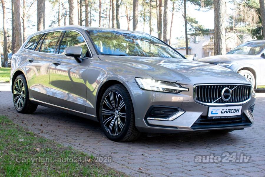 Grey Volvo V60 2021 in Tallinn, with an engine capacity of 2.00 L and mileage of 79 thousand km for 28890 €, photo 9 on AUTOMOTO.COM.LV