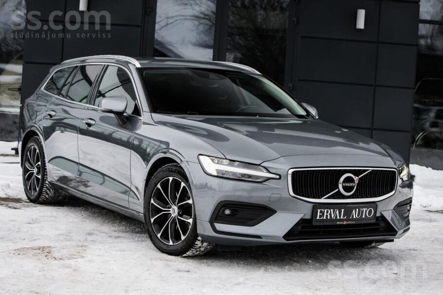 Pelēks Volvo V60 2021 Jelgava, ar dzinēja tilpumu 2.00 L un nobraukumu 252 tūkst. km par 14800 €, foto 4 vietnē AUTOMOTO.COM.LV