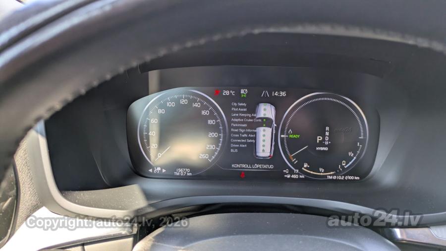 Серый Вольво B60 2021 в Тарту, объемом двигателя 2.00 л и пробегом 157 тыс. км за 19999 €, фото 7 на AUTOMOTO.COM.LV