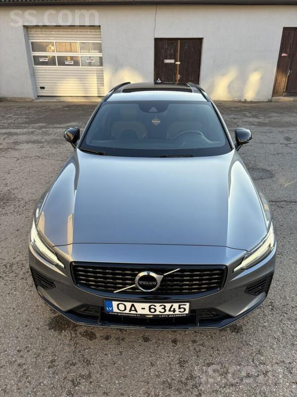 Pelēks Volvo V60 2021 Jelgava, ar dzinēja tilpumu 2.00 L un nobraukumu 203 tūkst. km par 21800 €, foto 6 vietnē AUTOMOTO.COM.LV