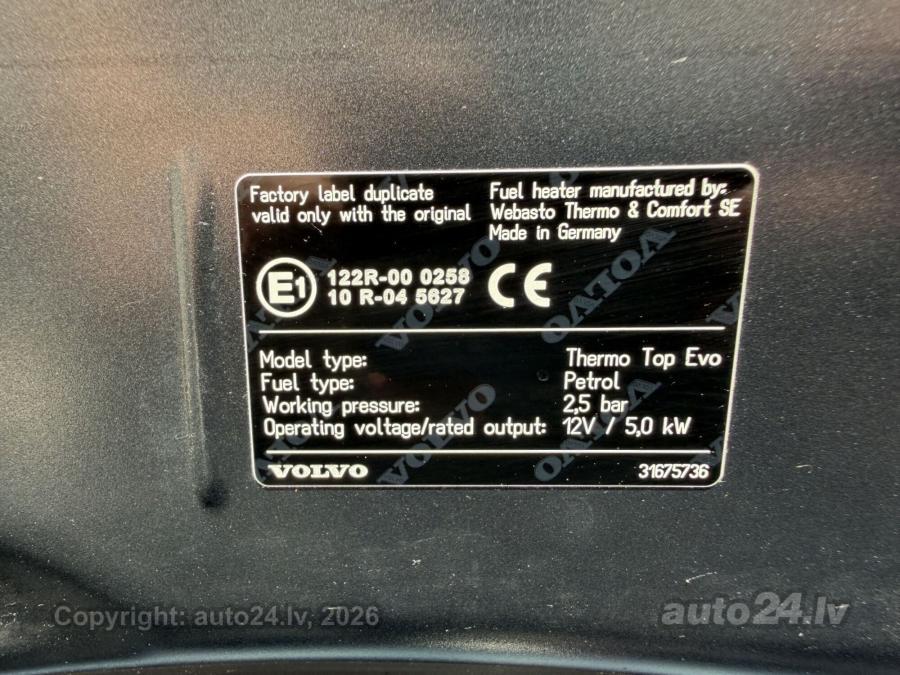 Pelēks Volvo V60 2021 Tartu, ar dzinēja tilpumu 2.00 L un nobraukumu 179 tūkst. km par 20799 €, foto 30 vietnē AUTOMOTO.COM.LV