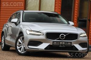 Pelēks Volvo V60 2021 Tukums, ar dzinēja tilpumu 2.00 L un nobraukumu 195 tūkst. km par 100 €, foto  vietnē AUTOMOTO.COM.LV