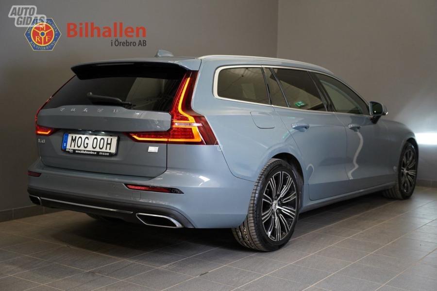 Grey Volvo V60 2022 in Kaunas, with an engine capacity of 0.00 L and mileage of 63 thousand km for 33969 €, photo 5 on AUTOMOTO.COM.LV