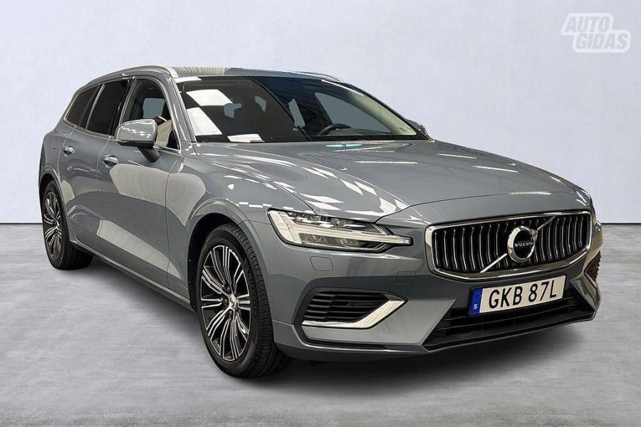 Grey Volvo V60 2022 in Kaunas, with an engine capacity of 0.00 L and mileage of 71 thousand km for 36684 €, photo 6 on AUTOMOTO.COM.LV