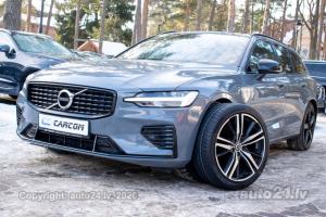 Pelēks Volvo V60 2022 Tallina, ar dzinēja tilpumu 2.00 L un nobraukumu 106 tūkst. km par 35990 €, foto  vietnē AUTOMOTO.COM.LV