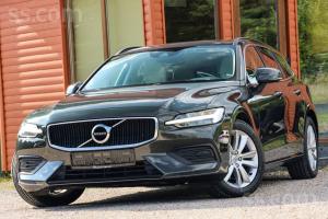Pelēks Volvo V60 2022 Tukums, ar dzinēja tilpumu 2.00 L un nobraukumu 209 tūkst. km par 16290 €, foto 3 vietnē AUTOMOTO.COM.LV