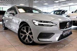 Grey Volvo V60 2024 in Tallinn, with an engine capacity of 2.00 L and mileage of 49 thousand km for 34990 €, photo  on AUTOMOTO.COM.LV