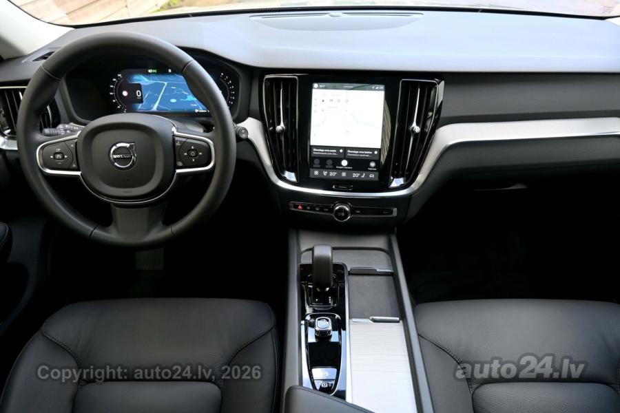 Grey Volvo V60 2024 in Tallinn, with an engine capacity of 2.00 L and mileage of 49 thousand km for 34990 €, photo 19 on AUTOMOTO.COM.LV
