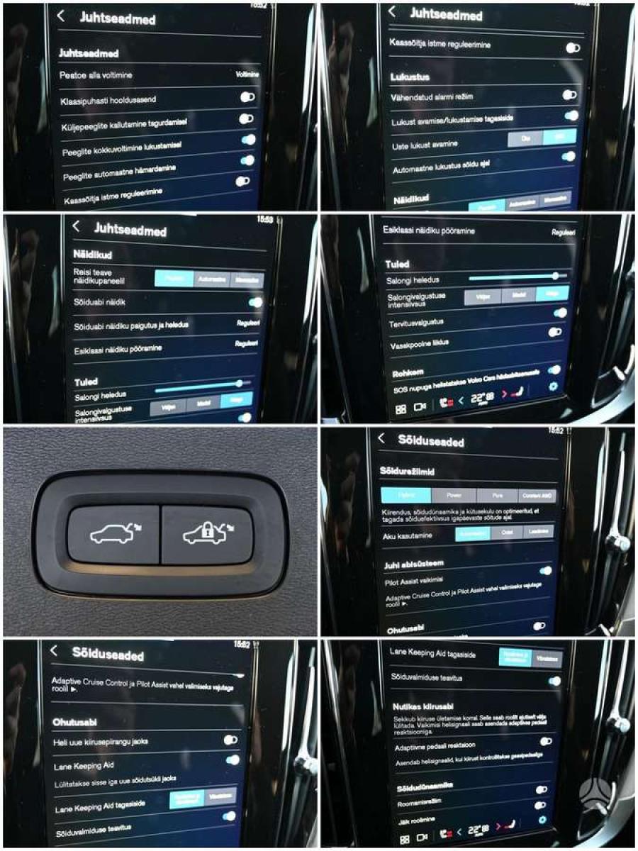 Pelēks Volvo V60 2025 Tallina, ar dzinēja tilpumu 0.00 L un nobraukumu 20 tūkst. km par 44990 €, foto 11 vietnē AUTOMOTO.COM.LV