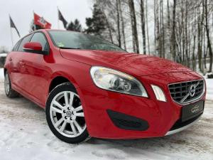 Red Volvo V60 2012 in Kazlu Ruda, with an engine capacity of 1.98 L and mileage of 261 thousand km for 5400 €, photo  on AUTOMOTO.COM.LV