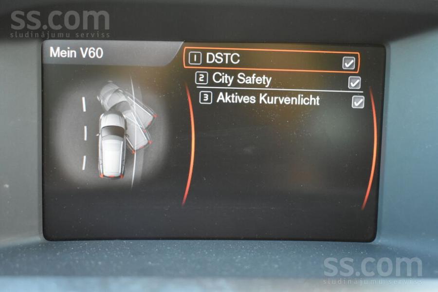 Red Volvo V60 2012 in Talsi, with an engine capacity of 2.40 L and mileage of 334 thousand km for 6900 €, photo 13 on AUTOMOTO.COM.LV