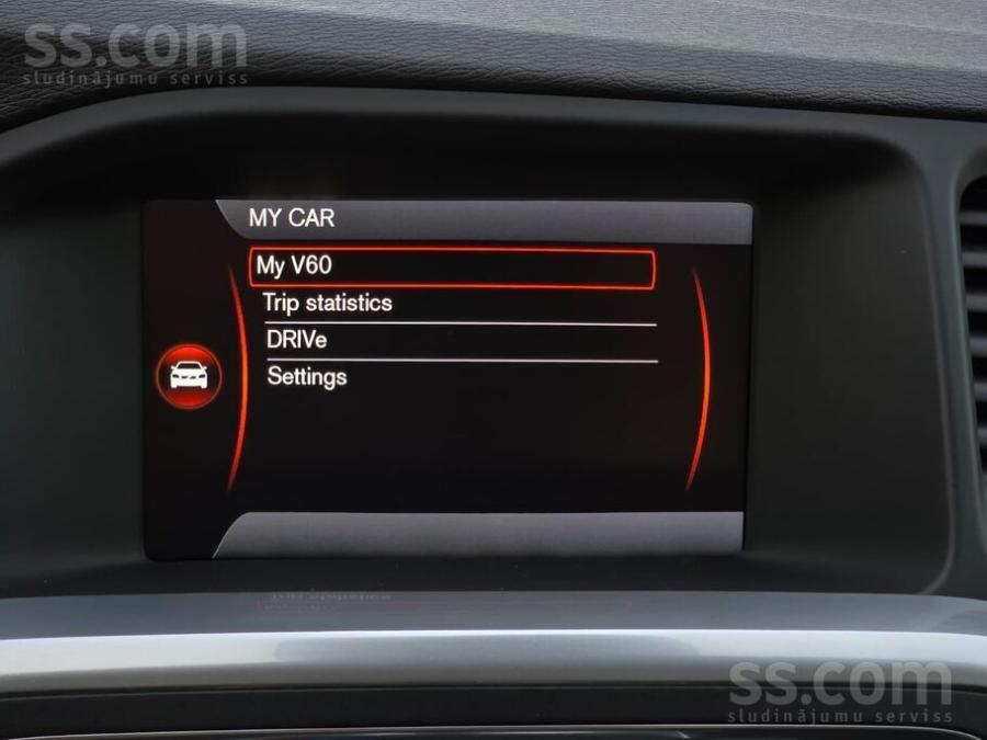 Sarkans Volvo V60 2013 Rīga, ar dzinēja tilpumu 2.00 L un nobraukumu 257 tūkst. km par 5950 €, foto 29 vietnē AUTOMOTO.COM.LV