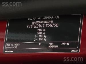Sarkans Volvo V60 2013 Rīga, ar dzinēja tilpumu 2.00 L un nobraukumu 257 tūkst. km par 5950 €, foto 31 vietnē AUTOMOTO.COM.LV