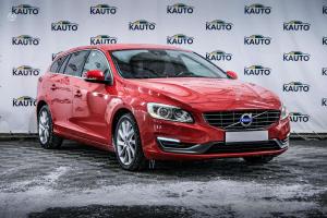 Red Volvo V60 2014 in Kaunas, with an engine capacity of 2.00 L and mileage of 287 thousand km for 7990 €, photo 2 on AUTOMOTO.COM.LV