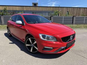 Red Volvo V60 2018 in Siauliai, with an engine capacity of 1.97 L and mileage of 203 thousand km for 10150 €, photo  on AUTOMOTO.COM.LV