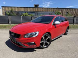 Red Volvo V60 2018 in Siauliai, with an engine capacity of 1.97 L and mileage of 203 thousand km for 10150 €, photo 9 on AUTOMOTO.COM.LV