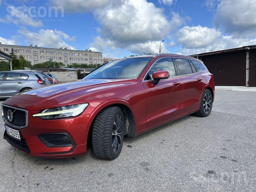 Sarkans Volvo V60 2018 Jūrmala, ar dzinēja tilpumu 2.00 L un nobraukumu 209 tūkst. km par 15999 €, foto 4 vietnē AUTOMOTO.COM.LV