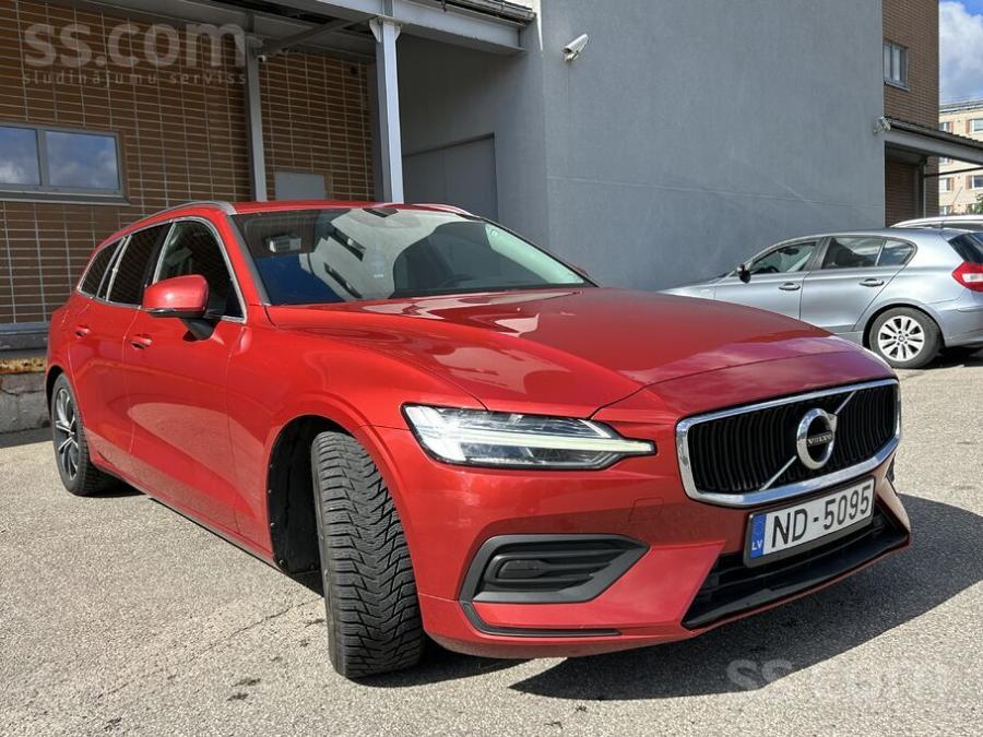 Sarkans Volvo V60 2018 Jūrmala, ar dzinēja tilpumu 2.00 L un nobraukumu 209 tūkst. km par 15999 €, foto 6 vietnē AUTOMOTO.COM.LV
