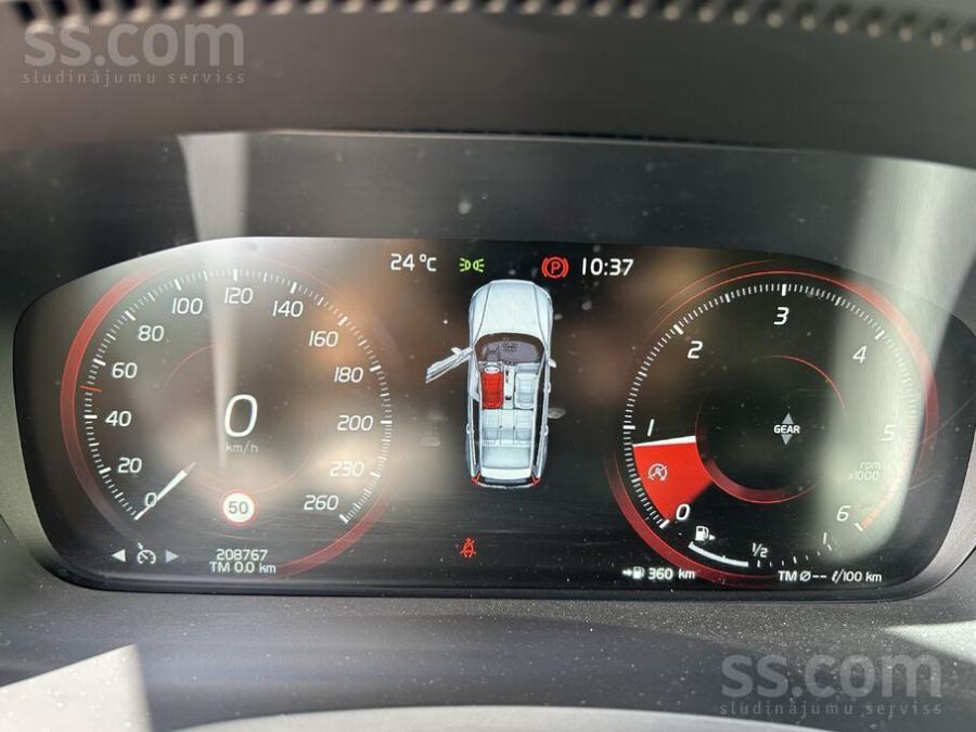 Sarkans Volvo V60 2018 Jūrmala, ar dzinēja tilpumu 2.00 L un nobraukumu 209 tūkst. km par 15999 €, foto 14 vietnē AUTOMOTO.COM.LV