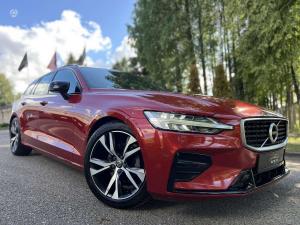 Red Volvo V60 2019 in Kazlu Ruda, with an engine capacity of 1.97 L and mileage of 300 thousand km for 13000 €, photo  on AUTOMOTO.COM.LV