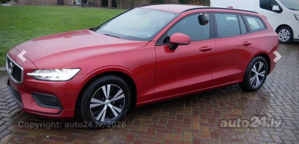 Sarkans Volvo V60 2019 Tallina, ar dzinēja tilpumu 2.00 L un nobraukumu 207 tūkst. km par 15900 €, foto  vietnē AUTOMOTO.COM.LV