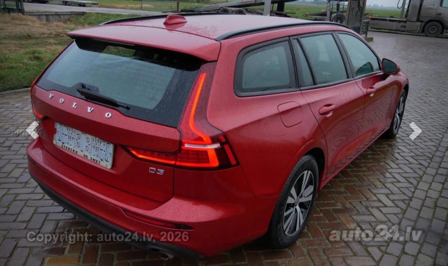 Sarkans Volvo V60 2019 Tallina, ar dzinēja tilpumu 2.00 L un nobraukumu 207 tūkst. km par 15900 €, foto 3 vietnē AUTOMOTO.COM.LV