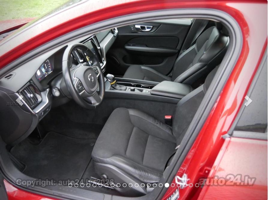Sarkans Volvo V60 2019 Tallina, ar dzinēja tilpumu 2.00 L un nobraukumu 207 tūkst. km par 15900 €, foto 6 vietnē AUTOMOTO.COM.LV