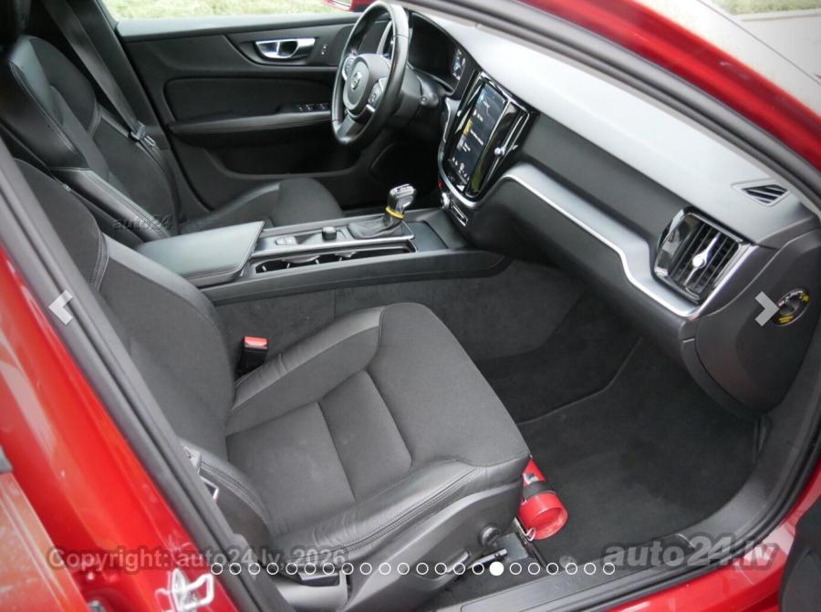 Sarkans Volvo V60 2019 Tallina, ar dzinēja tilpumu 2.00 L un nobraukumu 207 tūkst. km par 15900 €, foto 7 vietnē AUTOMOTO.COM.LV