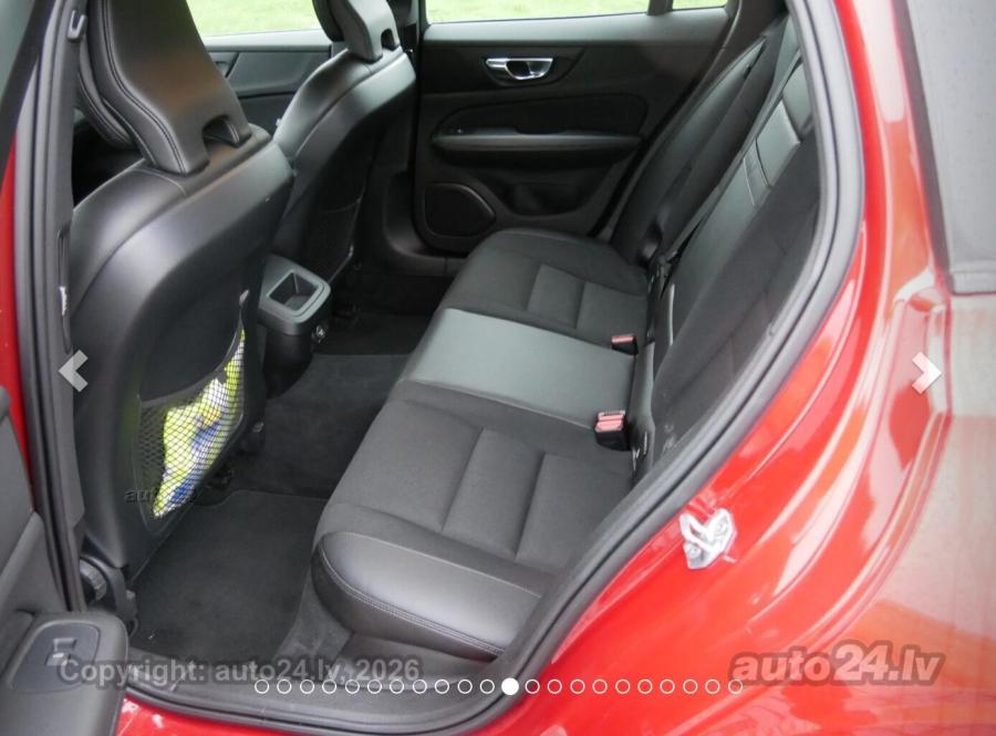 Sarkans Volvo V60 2019 Tallina, ar dzinēja tilpumu 2.00 L un nobraukumu 207 tūkst. km par 15900 €, foto 9 vietnē AUTOMOTO.COM.LV