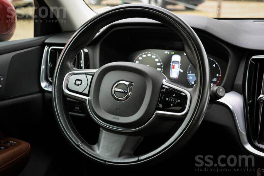 Sarkans Volvo V60 2019 Tukums, ar dzinēja tilpumu 2.00 L un nobraukumu 170 tūkst. km par 100 €, foto 12 vietnē AUTOMOTO.COM.LV