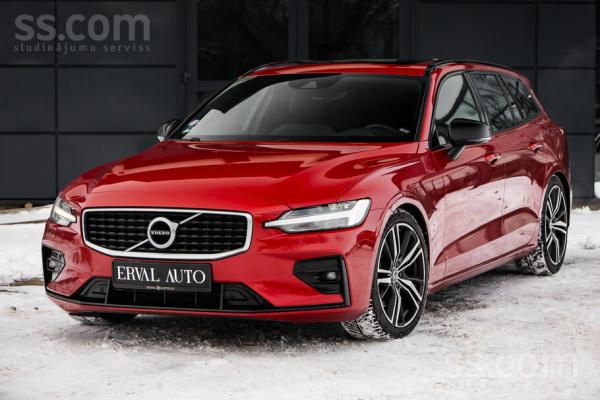 Red Volvo V60 2020 in Jelgava, with an engine capacity of 2.00 L and mileage of 245 thousand km for 18500 €, photo 3 on AUTOMOTO.COM.LV