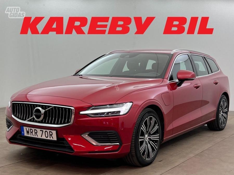 Sarkans Volvo V60 2021 Kauņa, ar dzinēja tilpumu 0.00 L un nobraukumu 37 tūkst. km par 34284 €, foto 1 vietnē AUTOMOTO.COM.LV