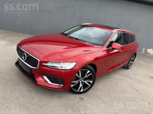 Red Volvo V60 2021 in Jelgava, with an engine capacity of 2.00 L and mileage of 210 thousand km for 19500 €, photo  on AUTOMOTO.COM.LV
