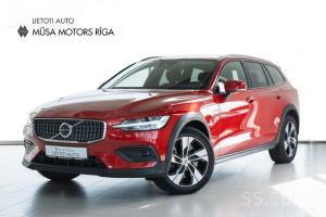 Sarkans Volvo V60 2022 Rīga, ar dzinēja tilpumu 2.00 L un nobraukumu 48 tūkst. km par 28900 €, foto  vietnē AUTOMOTO.COM.LV