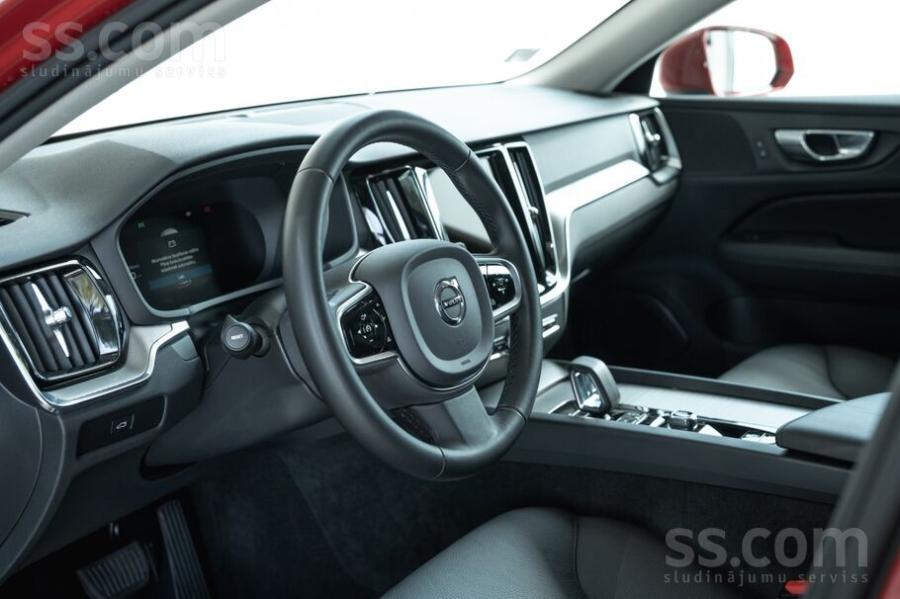 Sarkans Volvo V60 2022 Rīga, ar dzinēja tilpumu 2.00 L un nobraukumu 48 tūkst. km par 28900 €, foto 6 vietnē AUTOMOTO.COM.LV